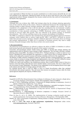 A case study review of the strategy formulation | PDF | Small and ...