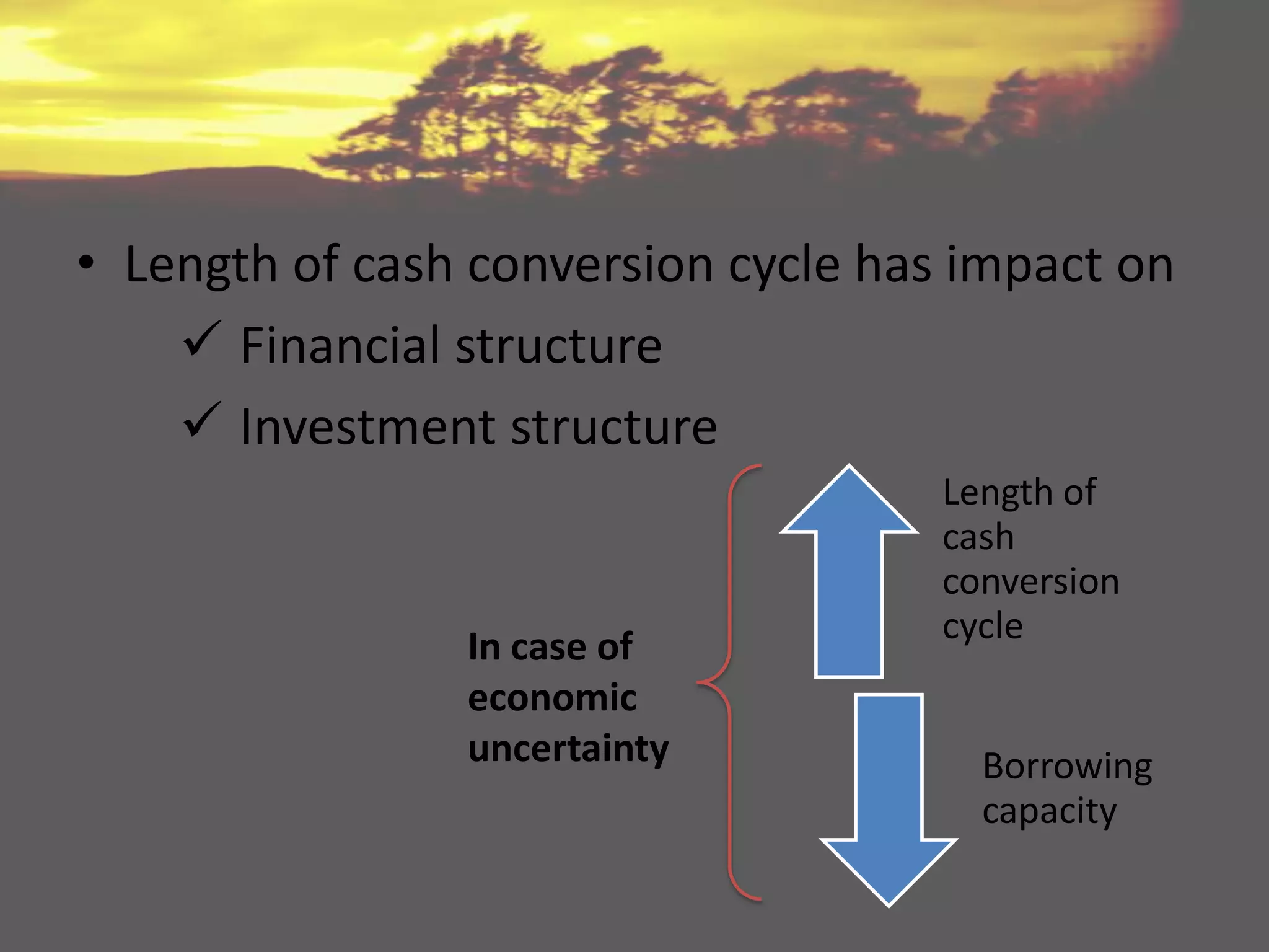 A cash conversion cycle approach to liquidity analysis final | PPT