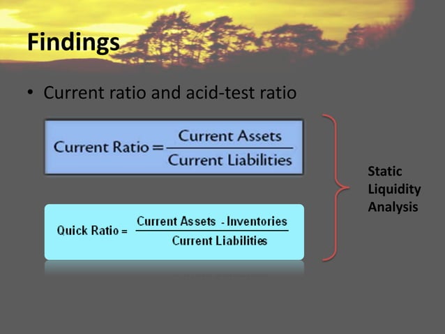 A cash conversion cycle approach to liquidity analysis final | PPT