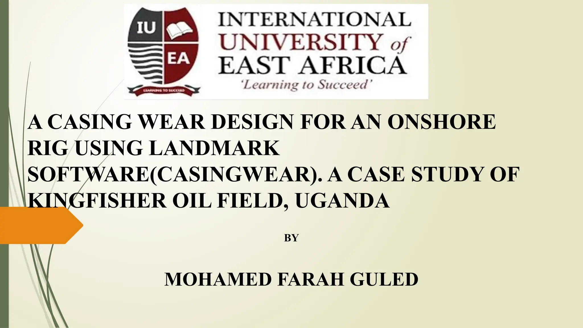 A CASING WEAR MODEL DESIGN FOR AN ONSHORE.pptx