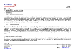 A catalogue of ie5+ asynchronous motors | PDF