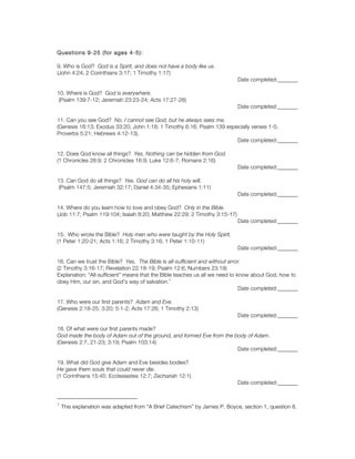 A catechism for boys and girls | PDF