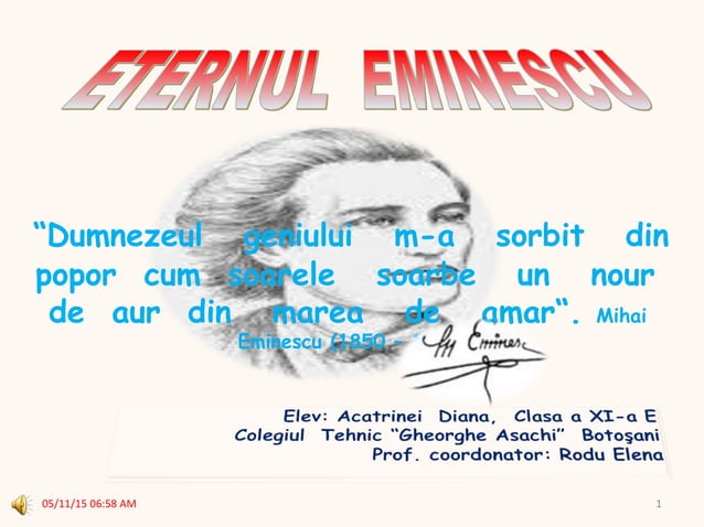 Mihai-Eminescu | PPT