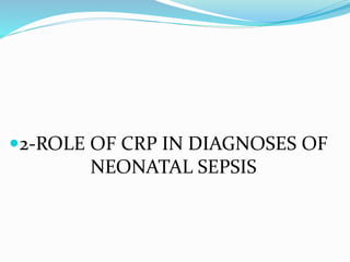 management of neonatal sepsis | PPTX