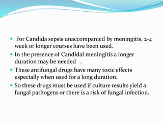 management of neonatal sepsis | PPTX