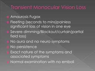 Neuro-ophthalmology - A cautionary tale | PPT