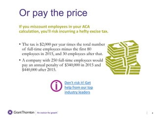 ACA - What you should know about worker classification | PDF