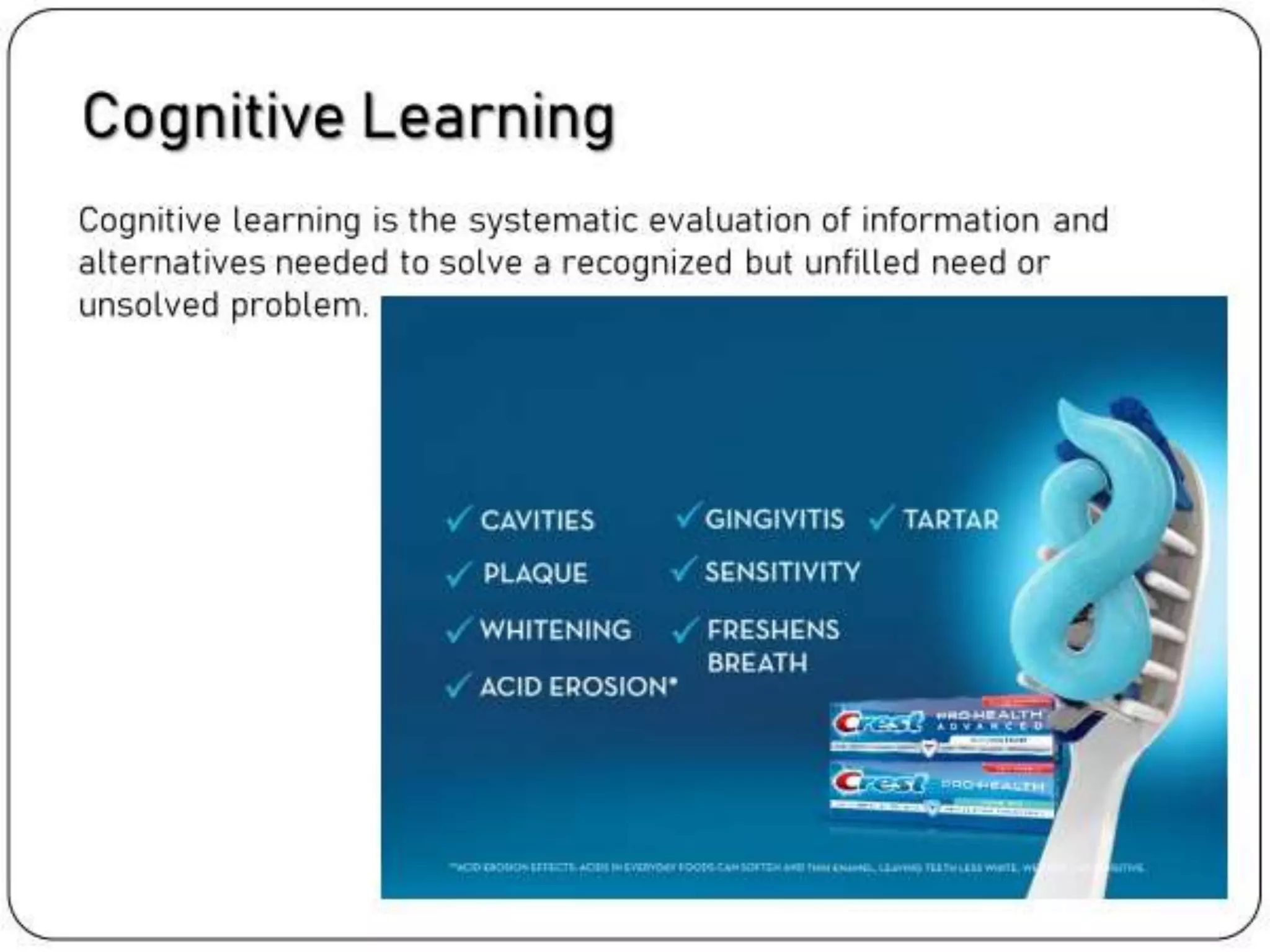Consumer learning | PPTX
