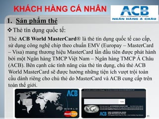 Acb nhóm 01- marketing ngân hàng | PPTX