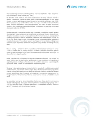 Whitepaper 1_Sleep Genius_SHorowitz | PDF | Sleep Disorders | Diseases ...