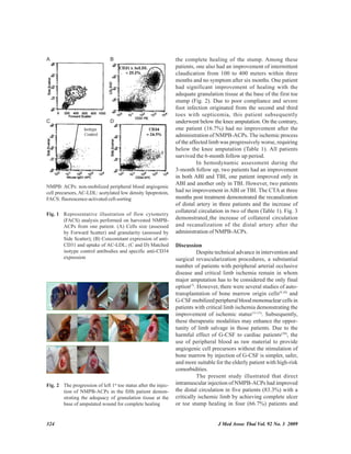 Enhancing Limb Salvage by Non-Mobilized Peripheral Blood Angiogenic ...