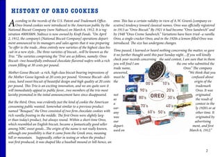 oreo | PDF