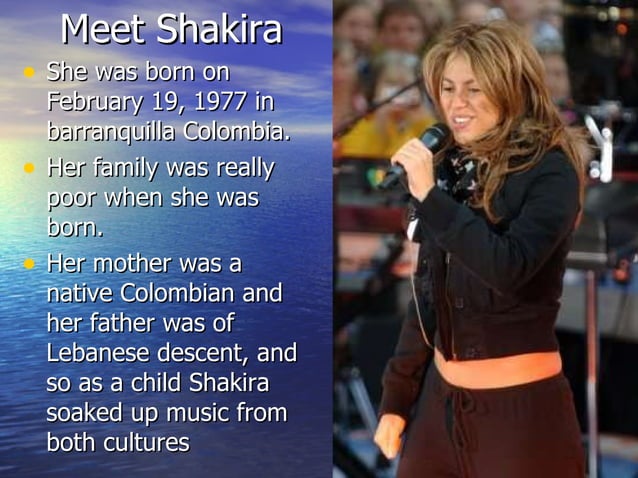 Shakira | PPT