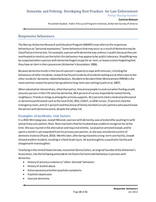 WRITING SAMPLE ADRD and policing policy backgrounder | DOCX