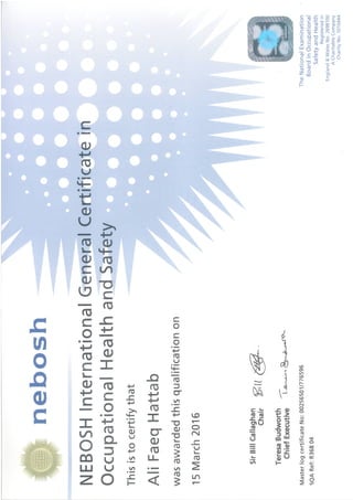 NEBOSH | PDF