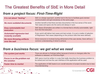 SbE - Requirements in an agile process | PDF