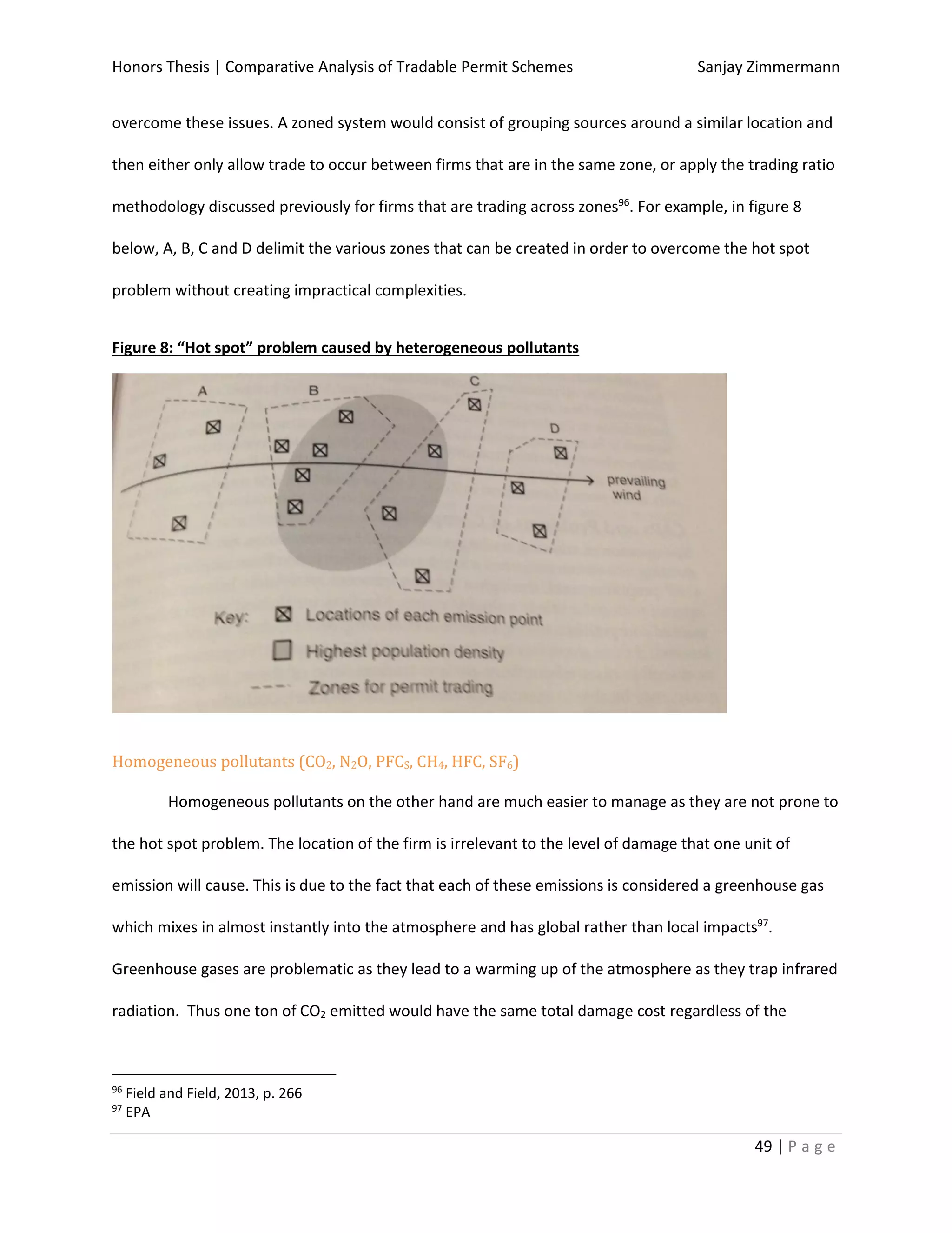 Comparative Analysis of Tradeable Permit Schemes | PDF