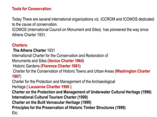 Architectural Conservation_Ac b lec 01 | PPTX