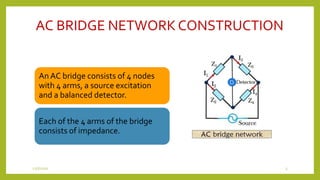 Ac bridge and its application | PPTX