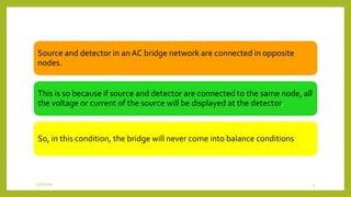 Ac bridge and its application | PPTX
