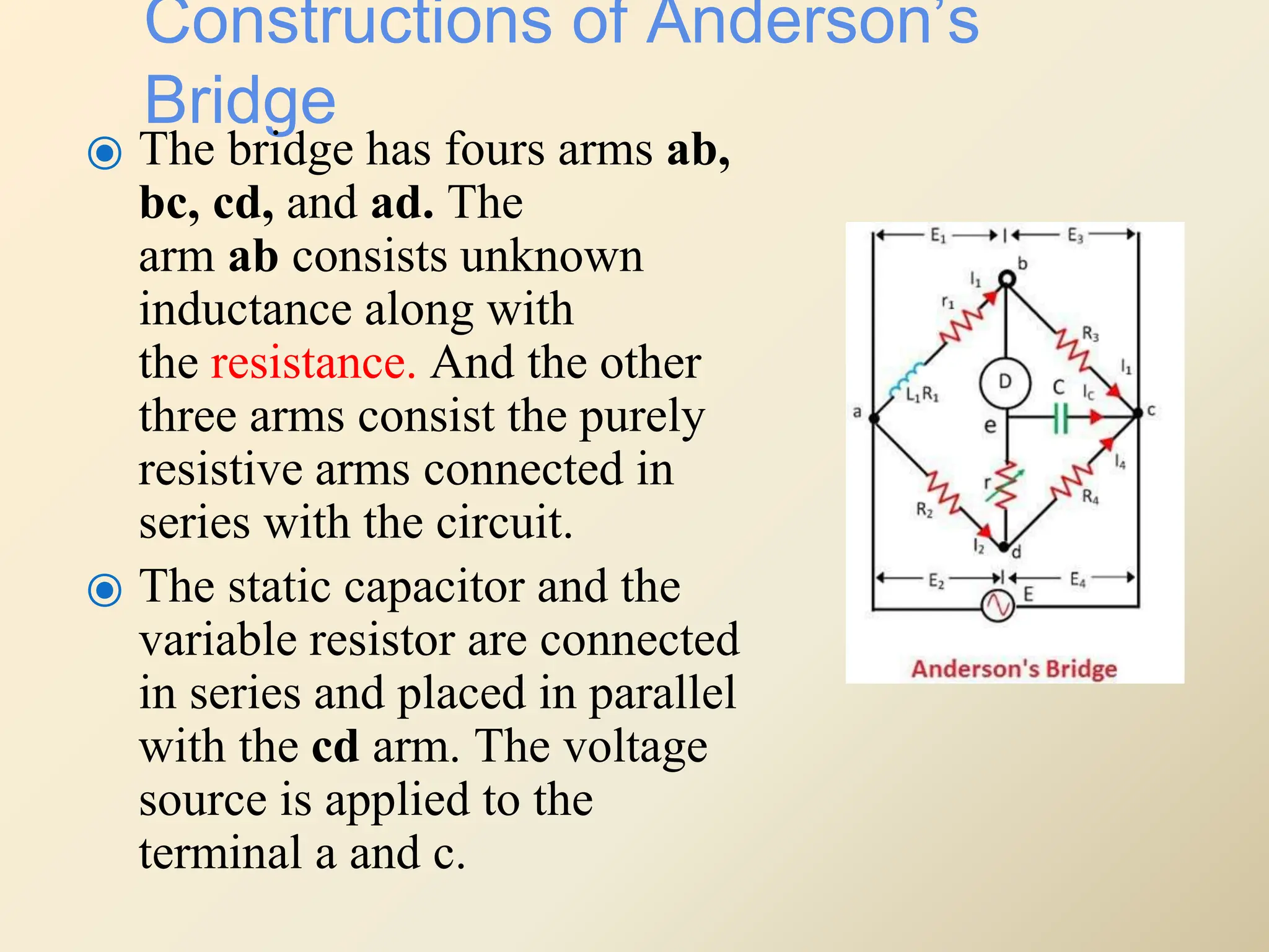 AC bridge and DC Circuit B.Sc. Physics Electronics .pptx