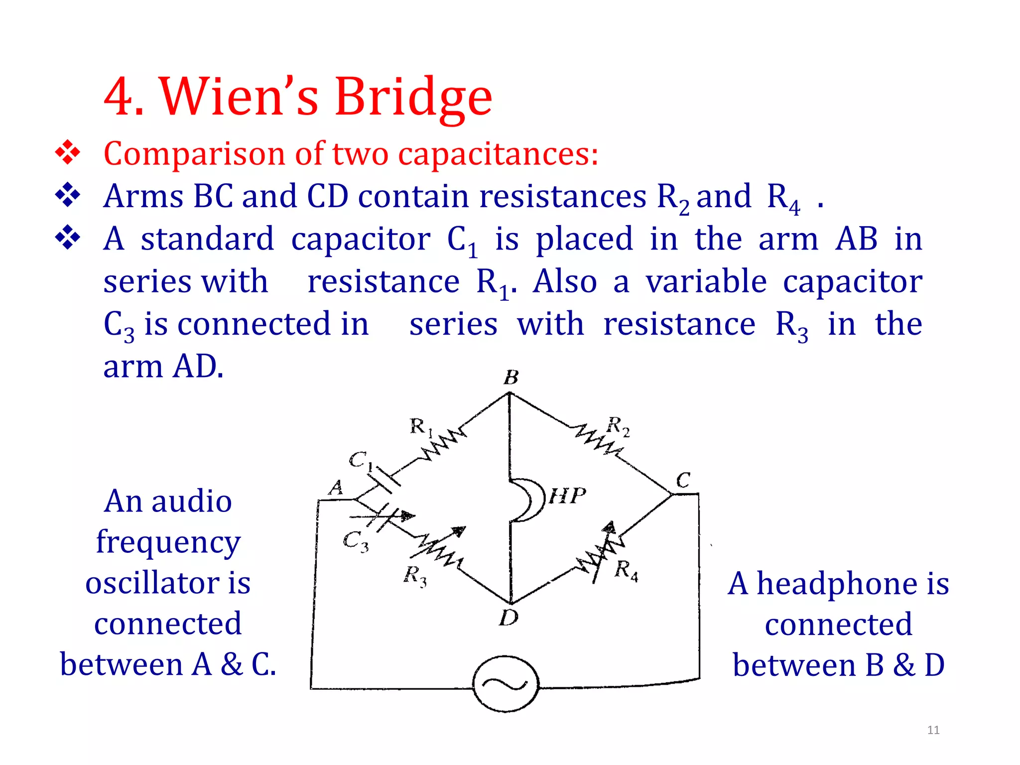 AC bridges | PPT