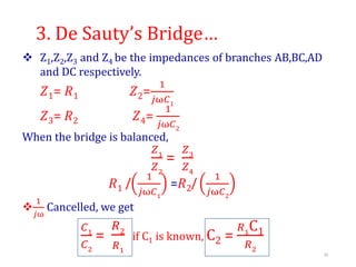 AC bridges | PDF
