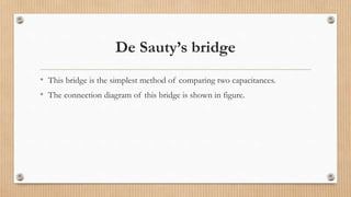 Presentation on "AC BRIDGES" | PPTX