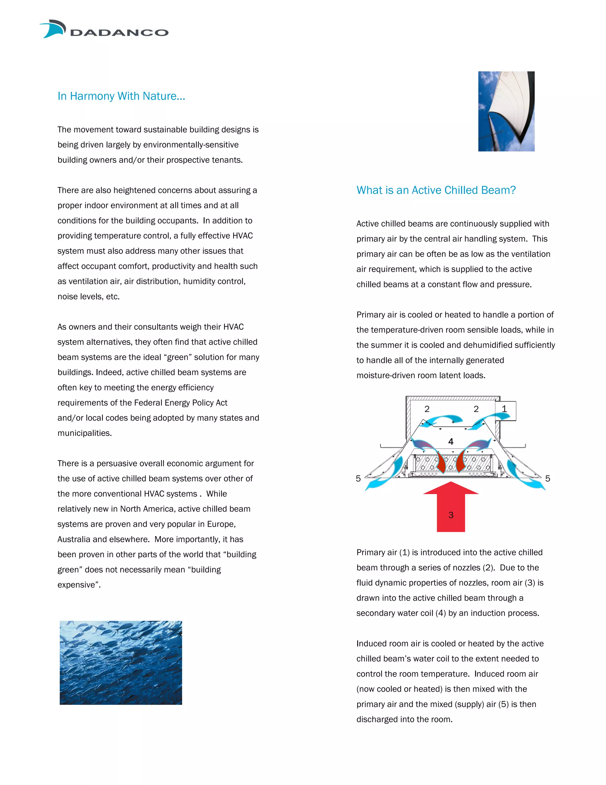 DADANCO ACTIVE CHILLED BEAMS | PDF