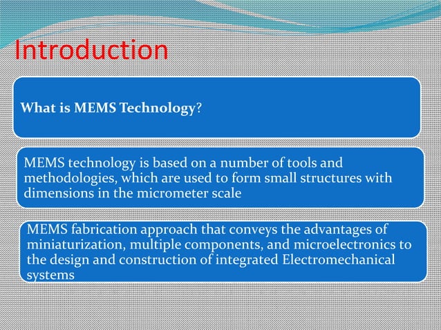 MEMS CAPACITIVE ACCELEROMETER | PPT | Physics | Science