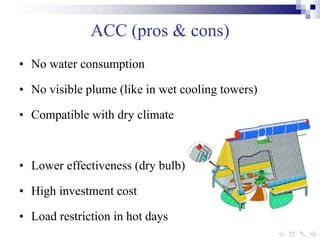 Optimum Operation of Air Cooled Condensers (ACC) at Cold Weather | PPSX ...