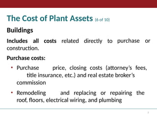 Accounting for plant asse, Natural resource and Intangable asset | PPTX