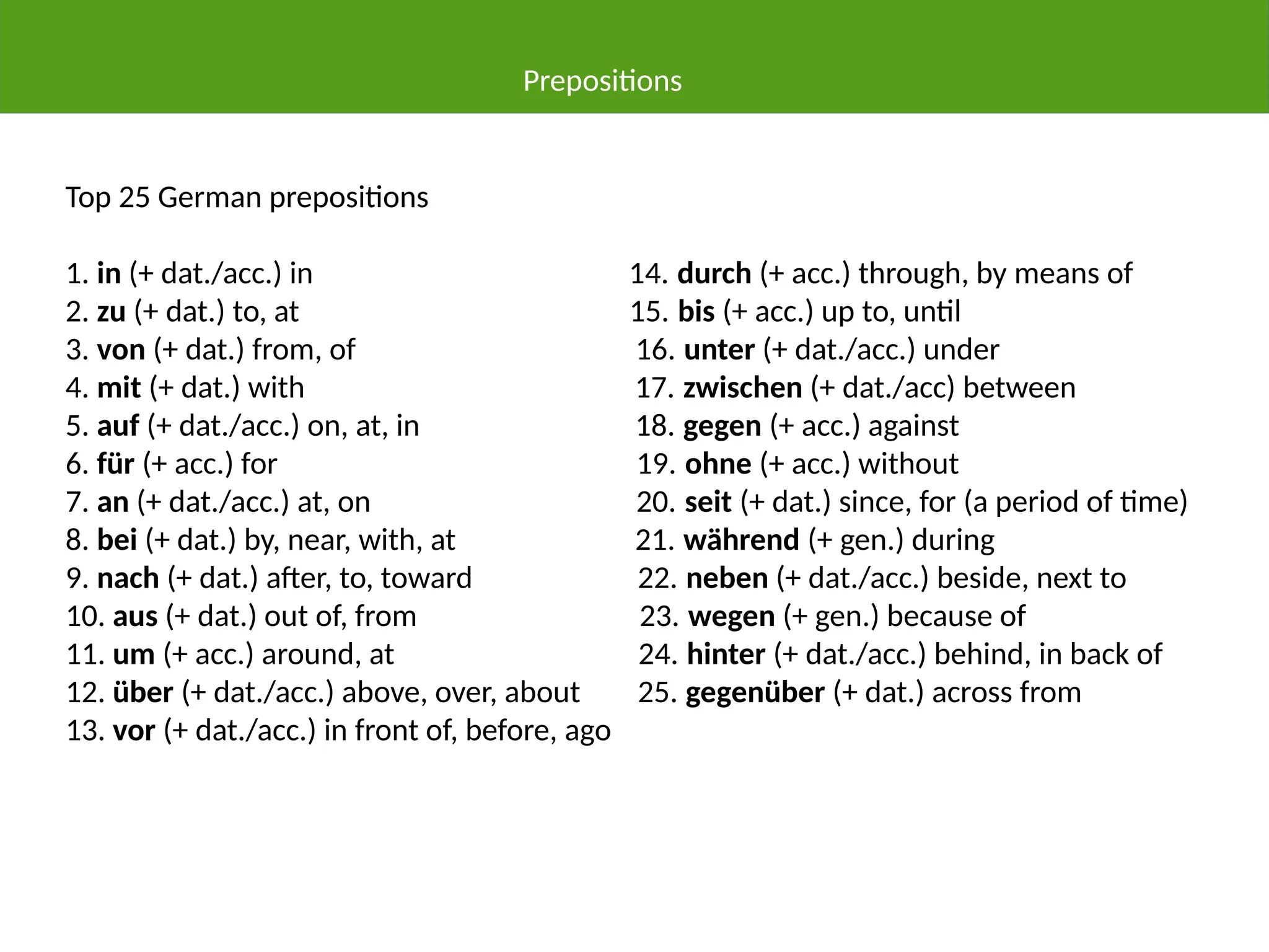 Acc-Dat. case comparison explained in english | PPTX