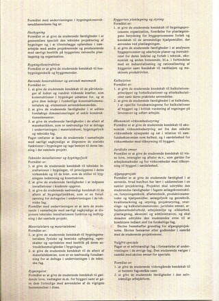 Constructing Architect - Bygningskonstruktør BTH | PDF