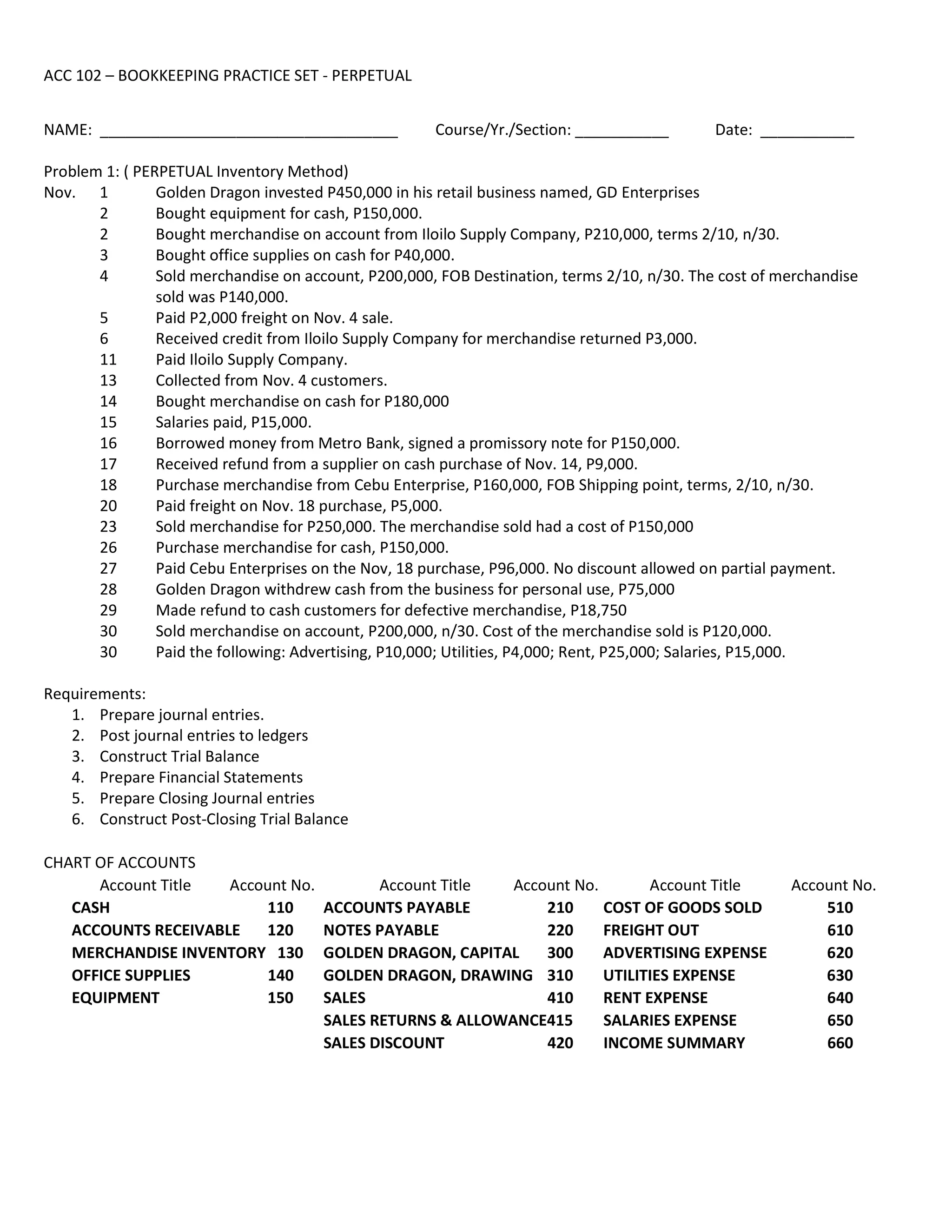 ACC 102 Bookkeeping Practice set Perpetual with Answer Sheet (1).pdf