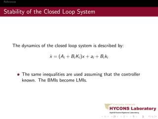 A MATLAB Toolbox for Piecewise-Affine Controller Synthesis | PDF