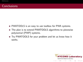 A MATLAB Toolbox for Piecewise-Affine Controller Synthesis | PDF