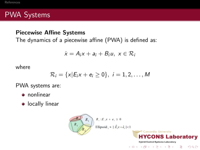 A MATLAB Toolbox for Piecewise-Affine Controller Synthesis | PPT