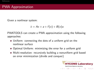 A MATLAB Toolbox for Piecewise-Affine Controller Synthesis | PDF