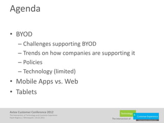 BYOD: How to manage and support employee experience in a Bring Your Own ...