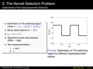 The Impact of Smoothness on Model Class Selection in Nonlinear System ...
