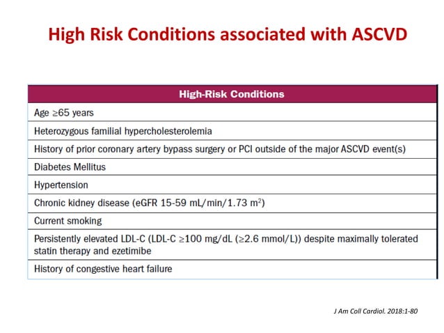 Acc 2018 guidelines on lipids | PDF | Diabetes | Diseases and Conditions