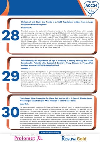ACC 2024 Snippets. Dr Spandana, Cardiology pdf | PDF
