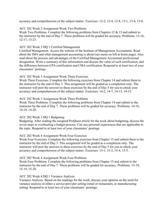 Acc 202 entire course | PDF