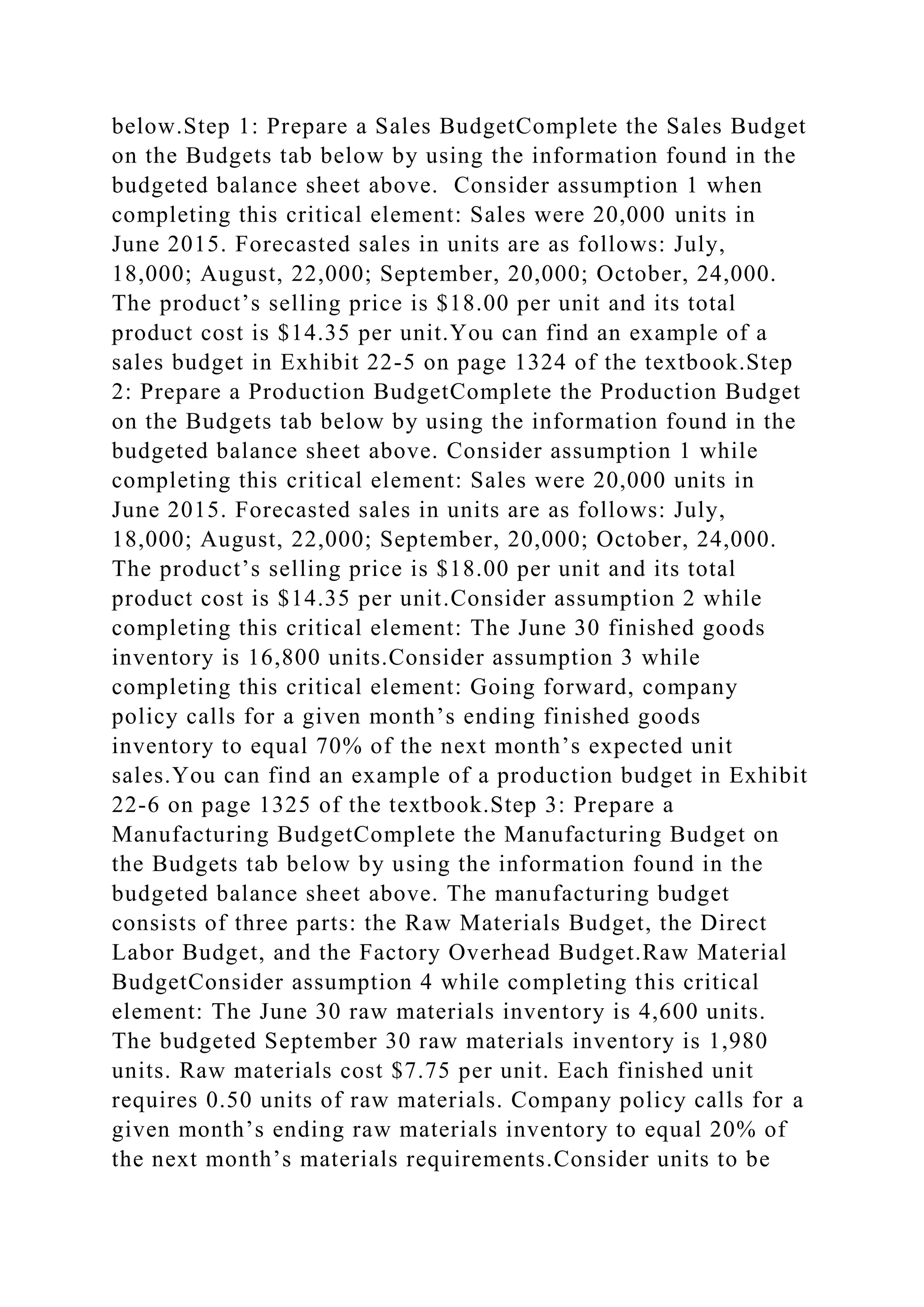 ACC 202 Final Project Part I Budget Variance Report Sub.docx