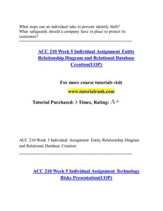 ACC 210 Effective Communication/tutorialrank.com