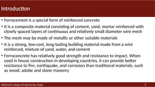 introduction and materials used in ferrocement.pptx