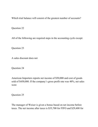 ACC 290 Final Exam Guide/snaptutorial.com