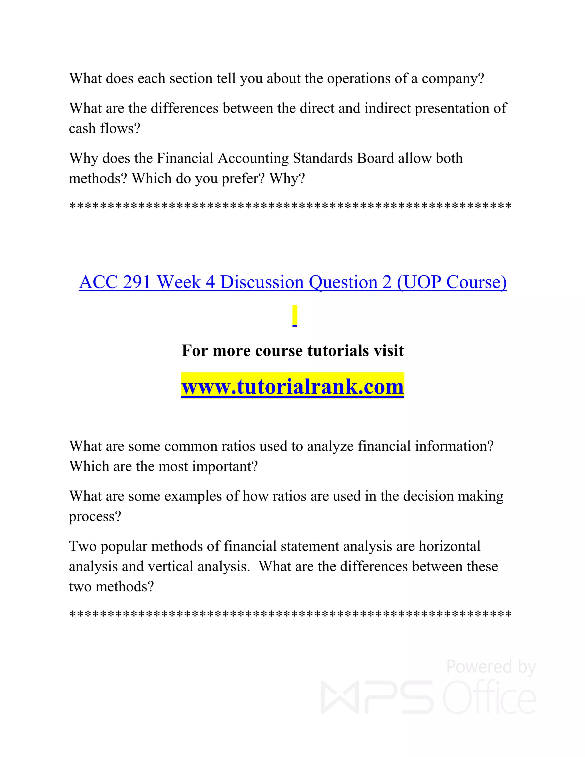 Acc 291 Teaching Effectively--tutorialrank.com