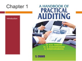 Auditing Chapter 1 | PPTX